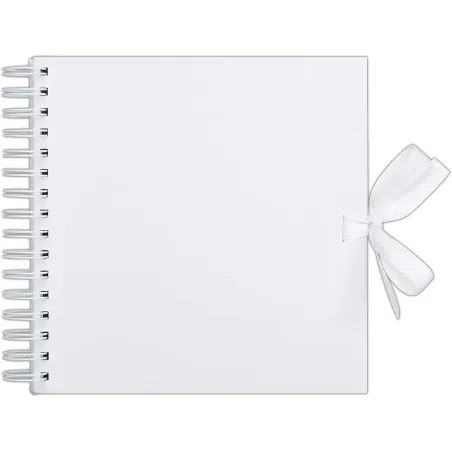 Papermania Álbum de recortes, blanco, 30,5 x 30,5