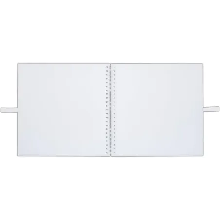 Papermania Álbum de recortes, blanco, 30,5 x 30,5